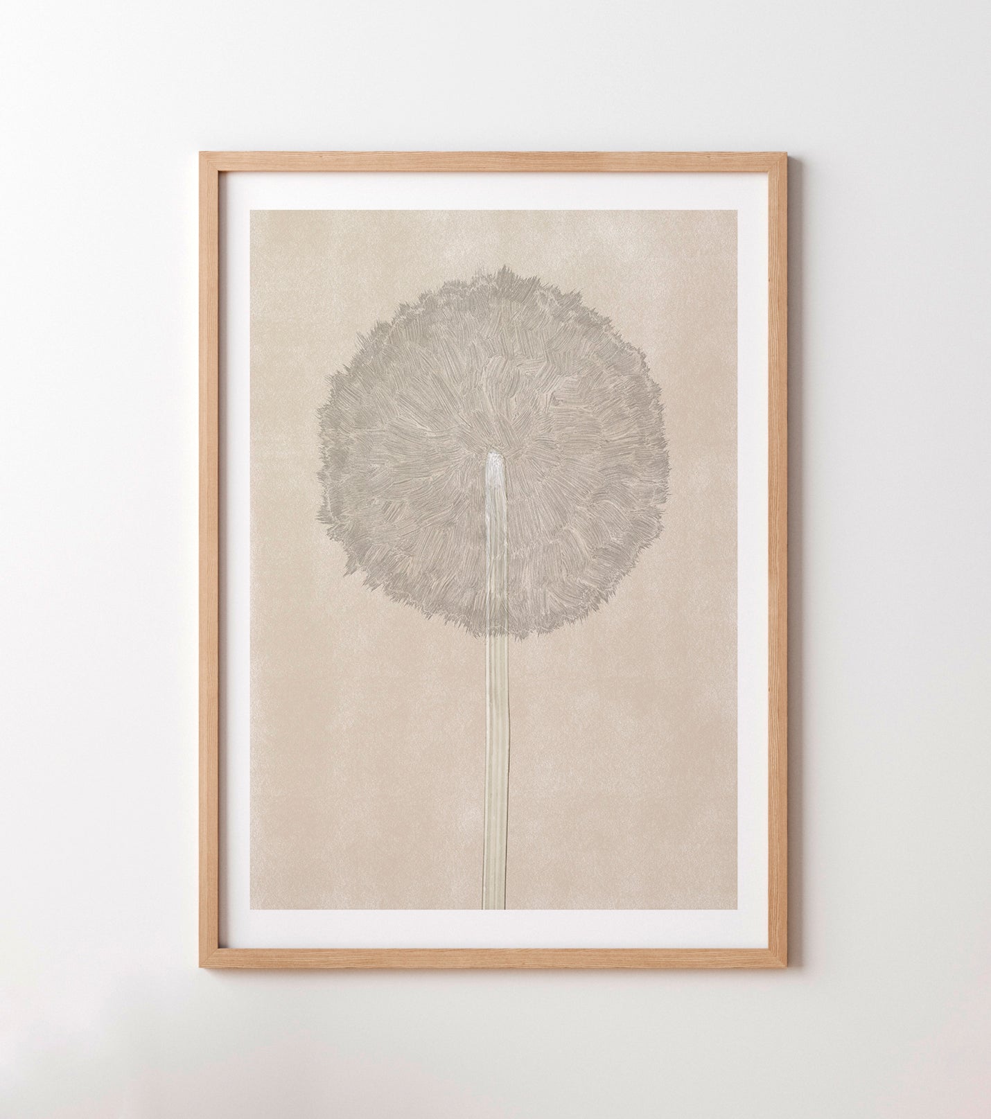 Dandelion - Art Print by Maison Charlot